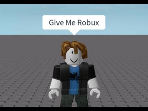 Kids Begging For Robux Be Like - YouTube