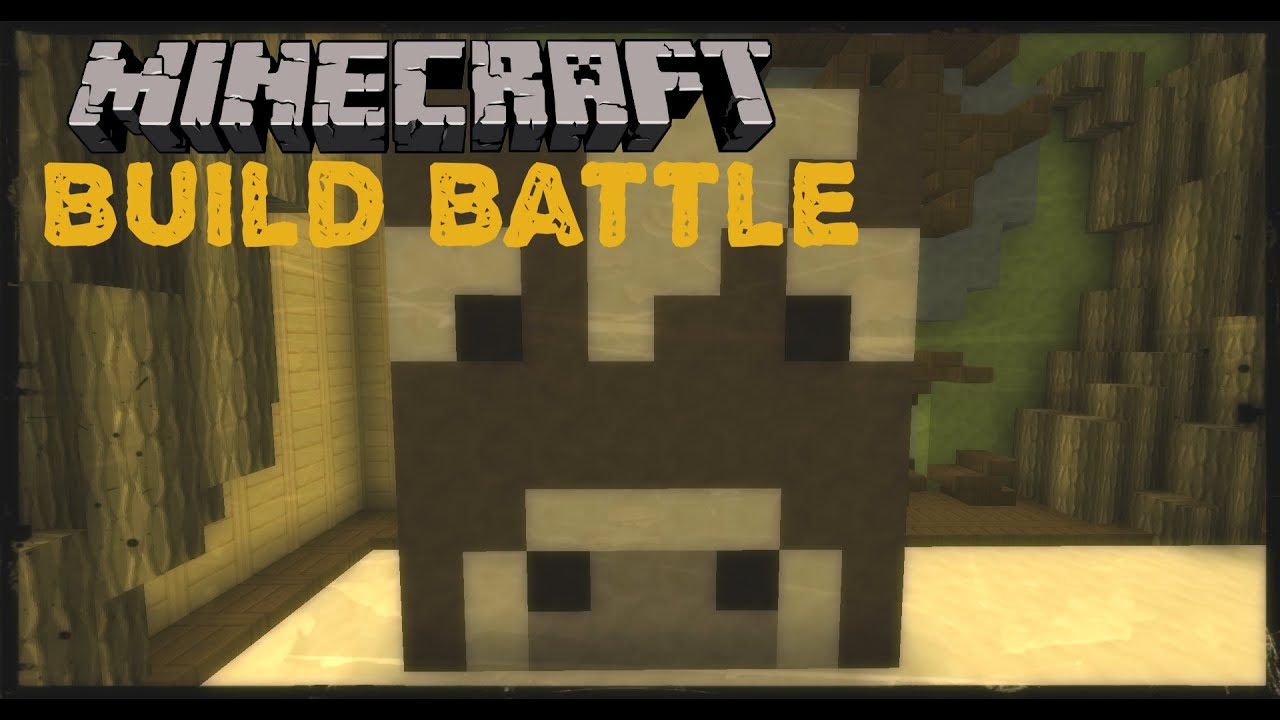 Minecraft Build Battle: No Pixel Art! - YouTube