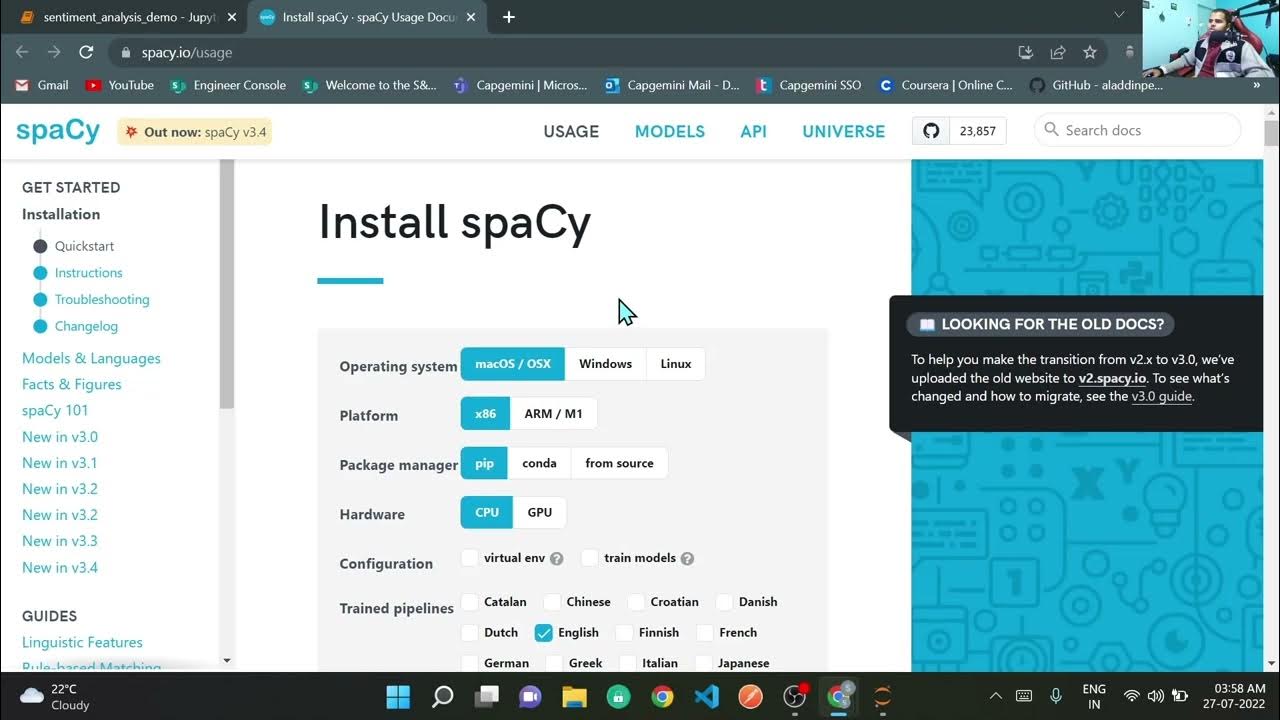 Sentiment Analysis in MAX 6 Lines of Code using Spacy,/Vader/TextBlob ...