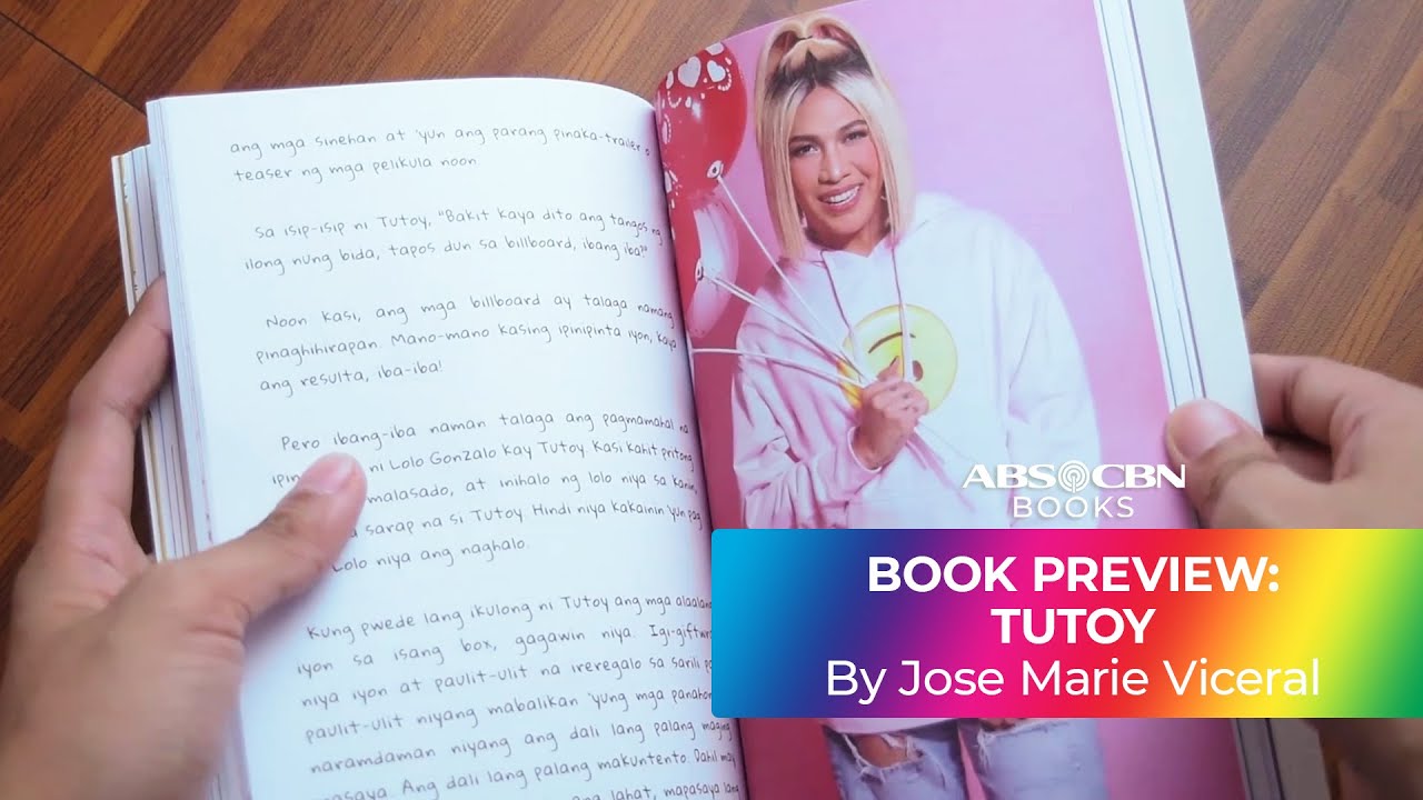 BOOK FLIP: Mas kilalanin pa si Vice Ganda sa libro niyang "Tutoy ...