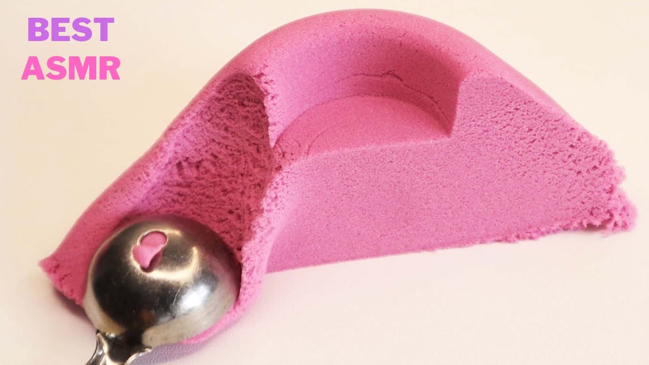 Very Satisfying and Relaxing ASMR 60 Kinetic Sand Asmr - YouTube