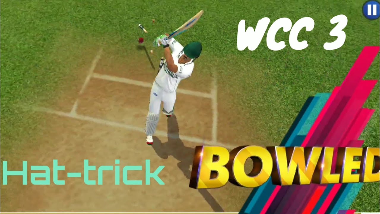 WCC 3 Test match Hat-trick | wickets taking tips // @ataplay - YouTube