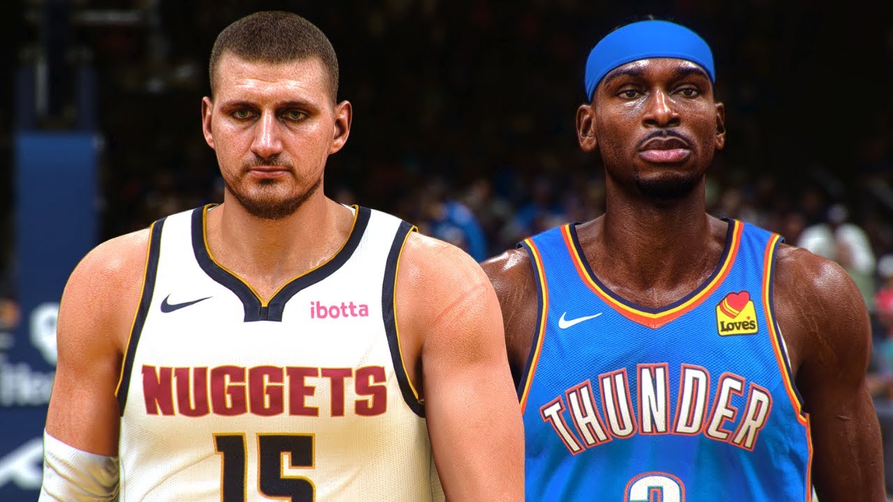 NBA 2K Ultra Realism 😱 NUGGETS vs THUNDER | Full Gameplay [4K 60FPS ...