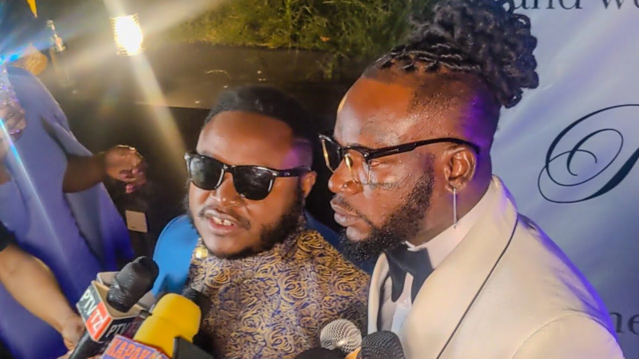 MKOJANI NA NGOMA NAGWA WATAKA KUZICHAPA KWENYE HARUSI YA RINGO - YouTube