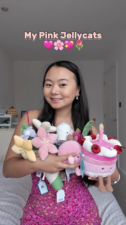 Pink jellycat collection💖 #jellycat #jellycatcollection #jellycatcollector #jellycats # ...