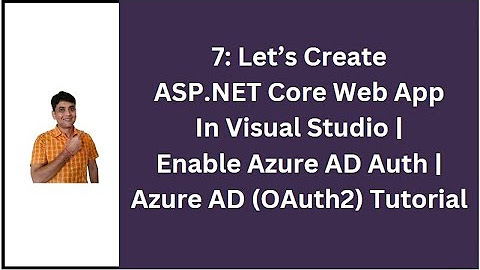 Azure AD Authentication OAuth 2.0 For Web App Tutorial - YouTube