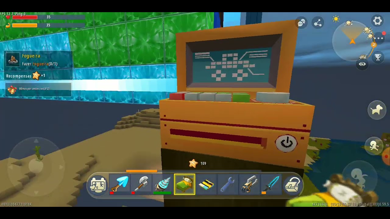 Bug do Mini World de gerar carro que permite duplicar blocos no ...
