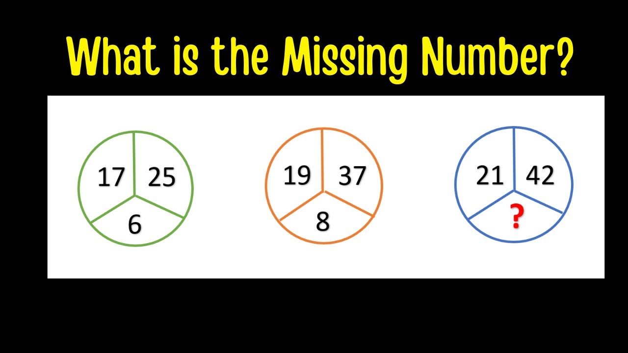 What Is The Missing Number YouTube what-is-the-missing-number-youtube