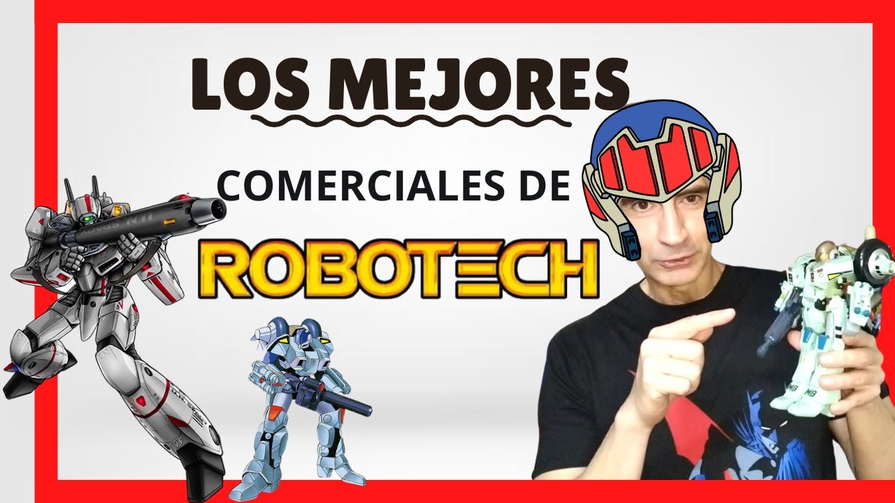 Los mejores comerciales de ROBOTECH, sus figuras de accion, historia y ...