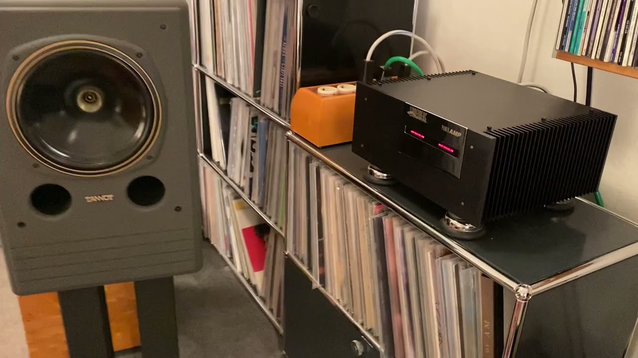 LINNENBERG AUDIO POWER AMP/BURMESTER 785 CHROM PRE AMP/TANNOY SYSTEM 10 ...