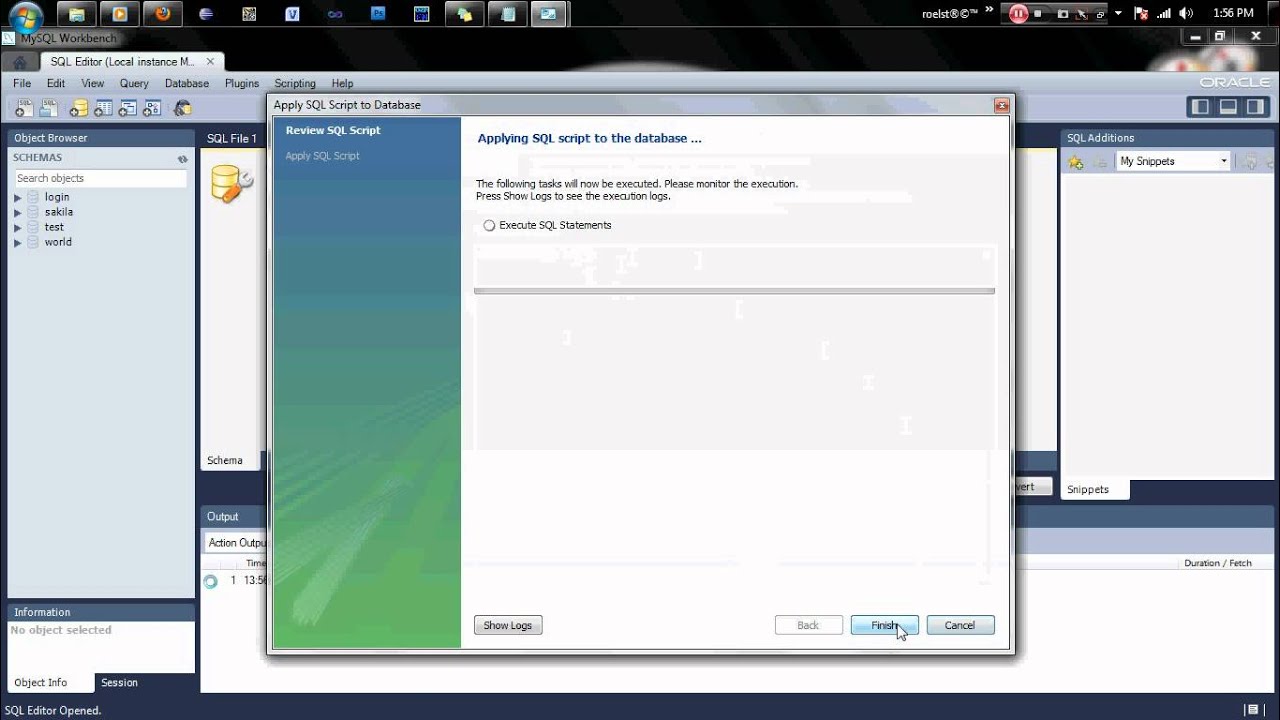 How To Create Tables Using Gui In Mysql Youtube 5962