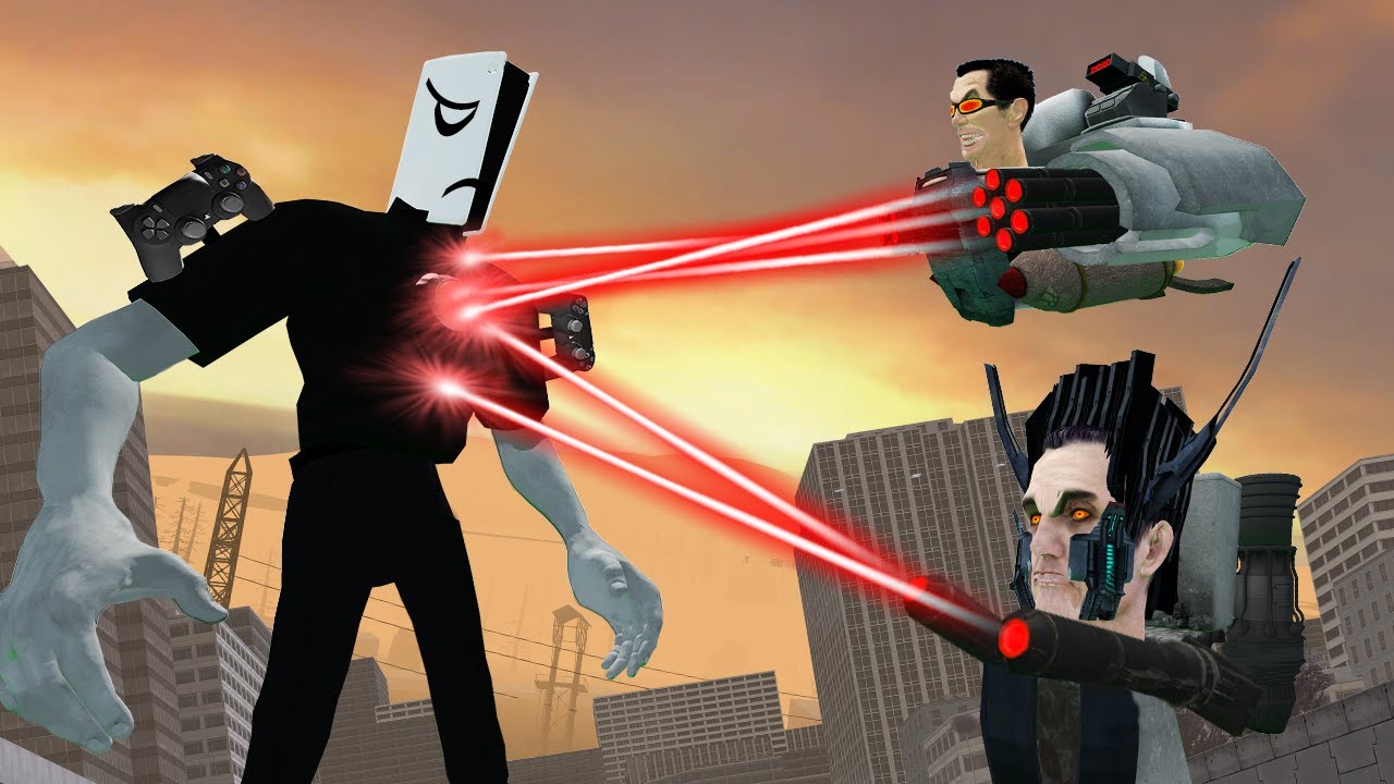 Skibidi Toilet 64 | Titan Ps5 Man Vs G-Man Future In Garry's Mod! - YouTube