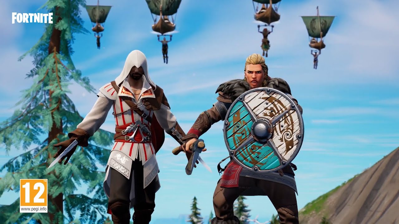 FORTNITE ASSASSINS CREED TRAILER - YouTube