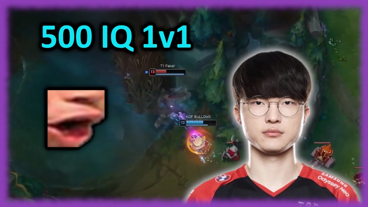 T1 Faker 1v1 KDF Bulldog with Gragas | T1 vs KDF | LCK Spring - YouTube