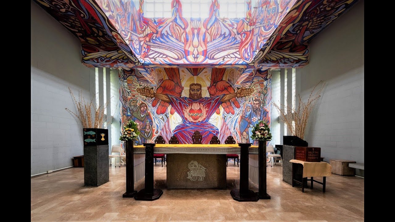 The intriguing Chapel of the Angry Christ /St. Joseph the Worker Parish ...