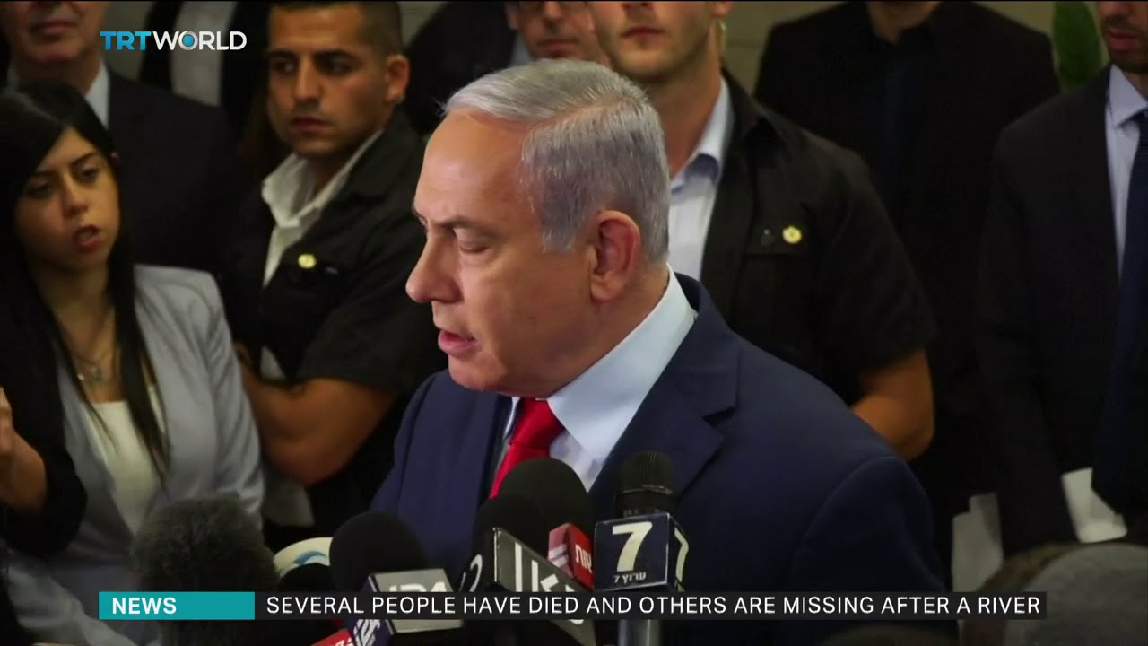 Netanyahu vows to win Israeli snap election - YouTube