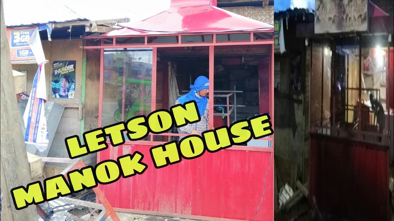 MAKING LETSON MANOK HOUSE | BLACKMAN BUCAO - YouTube