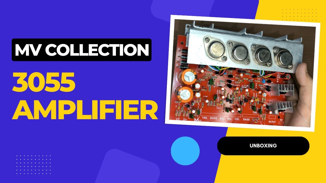 MV Collection 200 Watt 3773 Amplifier Board || Full Details & Unboxing ...