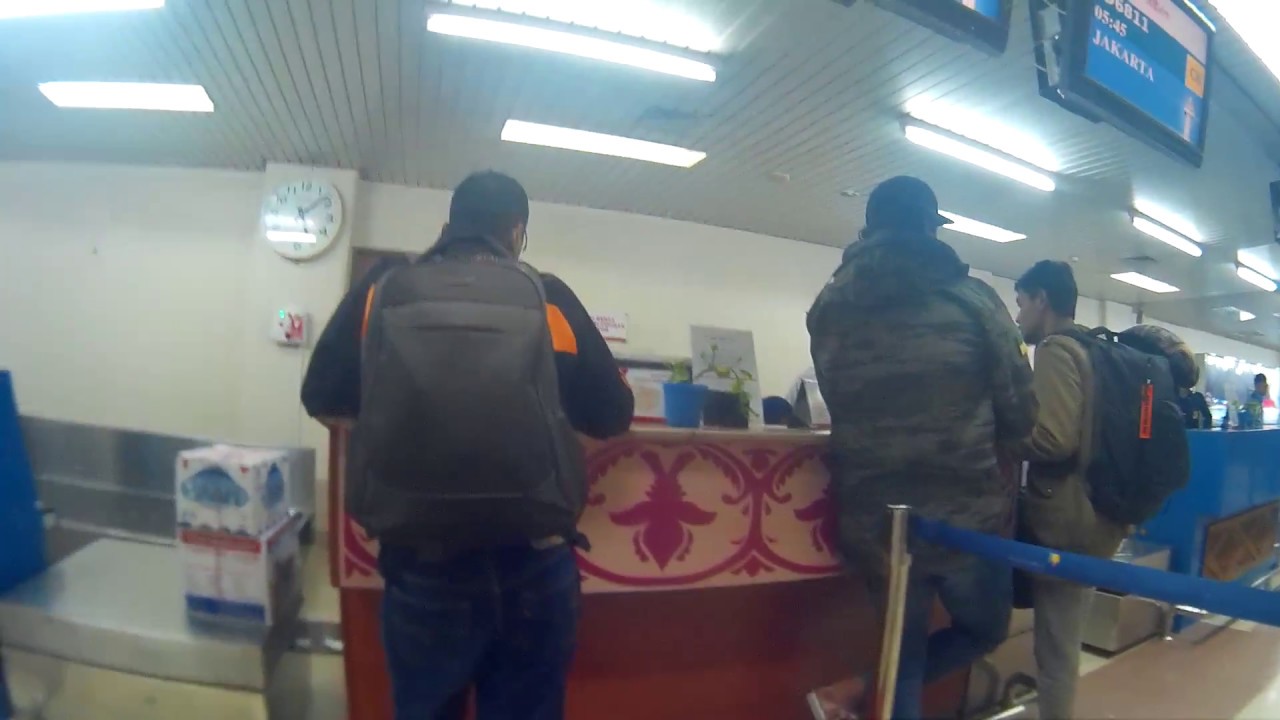 Check In Counter Bandara Internasional Minangkabau, Padang, Sumbar ...