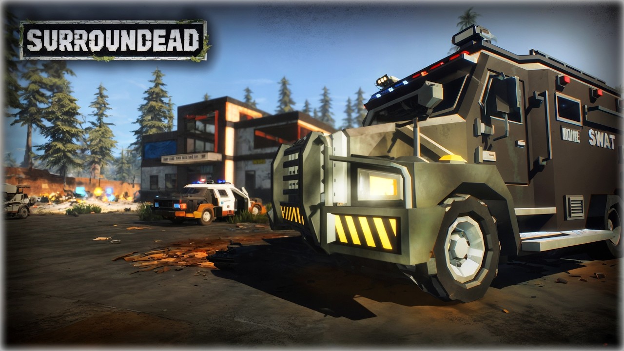 AM LUAT 2 MASINI DE SWAT IN SurrounDead ! - YouTube