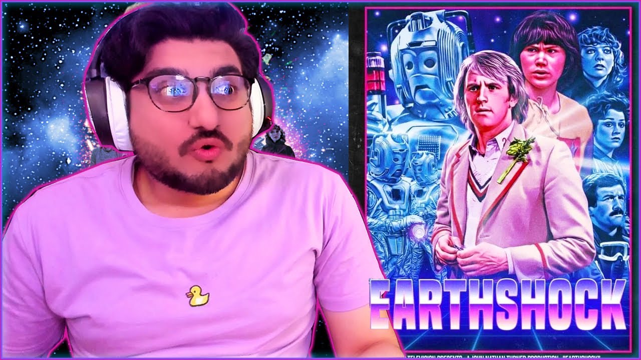 Classic DOCTOR WHO Earthshock ALL Parts Reaction First Time Watching ...