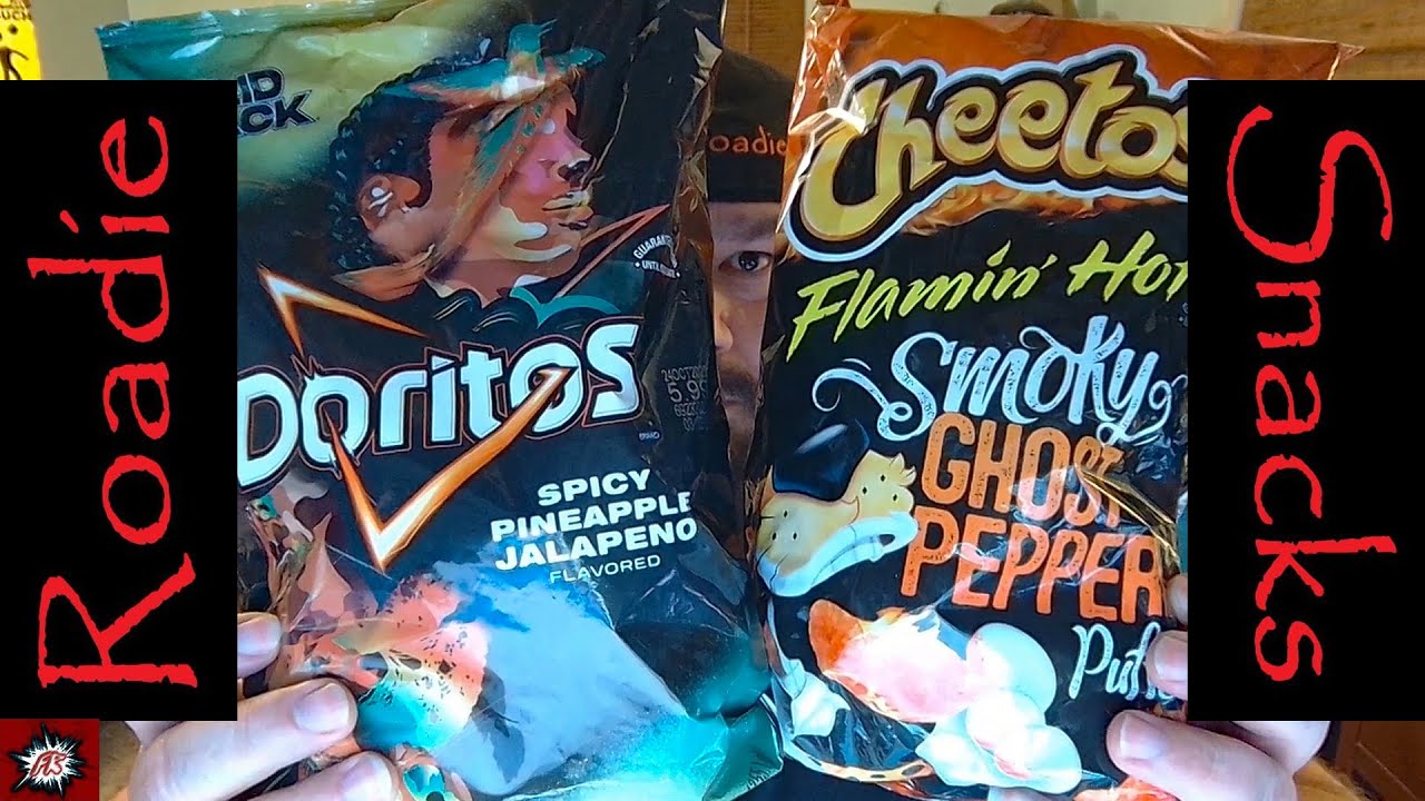 Roadie Snacks: Spicy Pineapple Jalapeno Doritos & Cheeto's Flamin' Hot ...