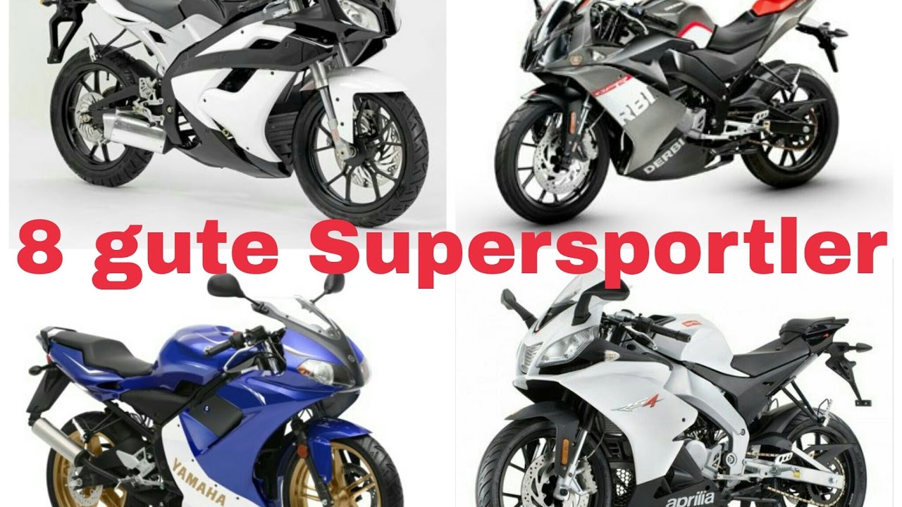 Top 8 GUTE Supersportler der 50ccm Klasse - YouTube