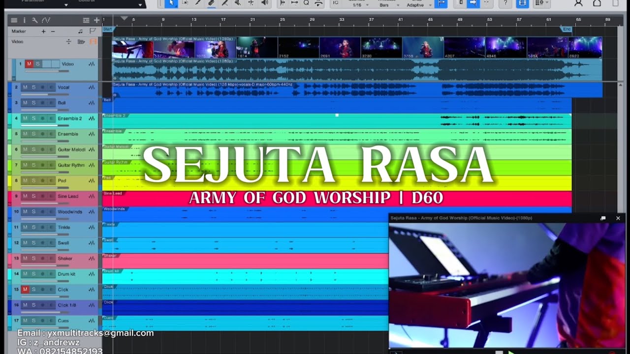 SEJUTA RASA - Army Of God Worship Acordes - Chordify