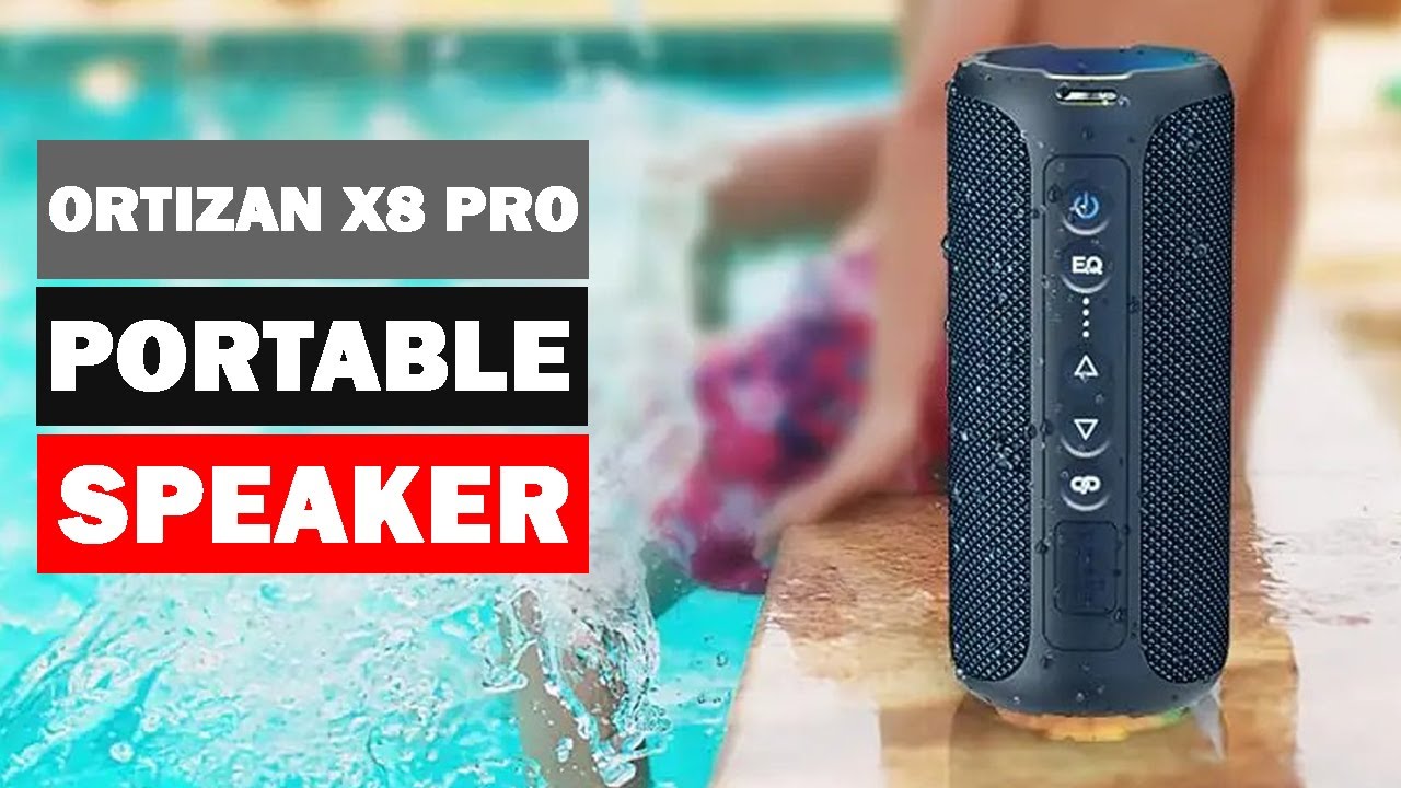 Ortizan X8 Pro Portable Bluetooth Speaker Review - YouTube