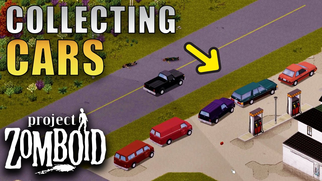 Collecting CARS | Project Zomboid BUILD 42 | Lance The Mechanic | Part ...