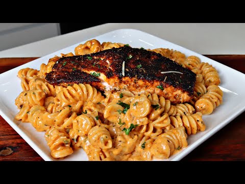 You’ve NEVER Made Creamy Salmon Pasta Like This! TOO GOOD 🤤🔥
