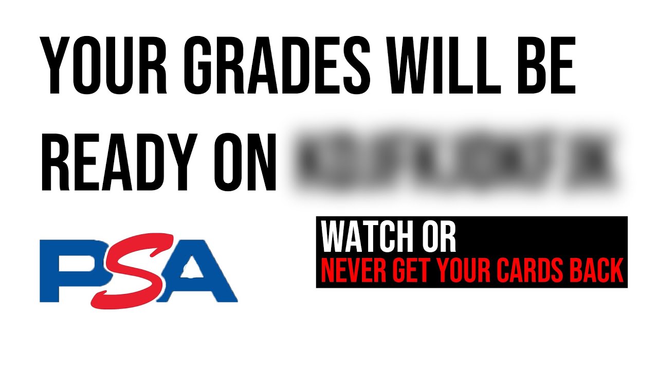 How to Check the EXACT Status of Your Cards at PSA (MUST WATCH) - YouTube