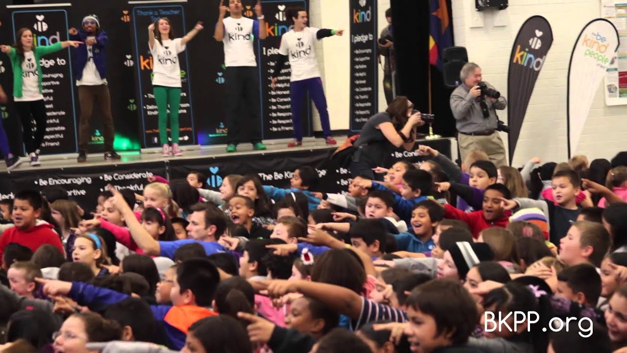 The Be Kind Crew school assembly overview - YouTube