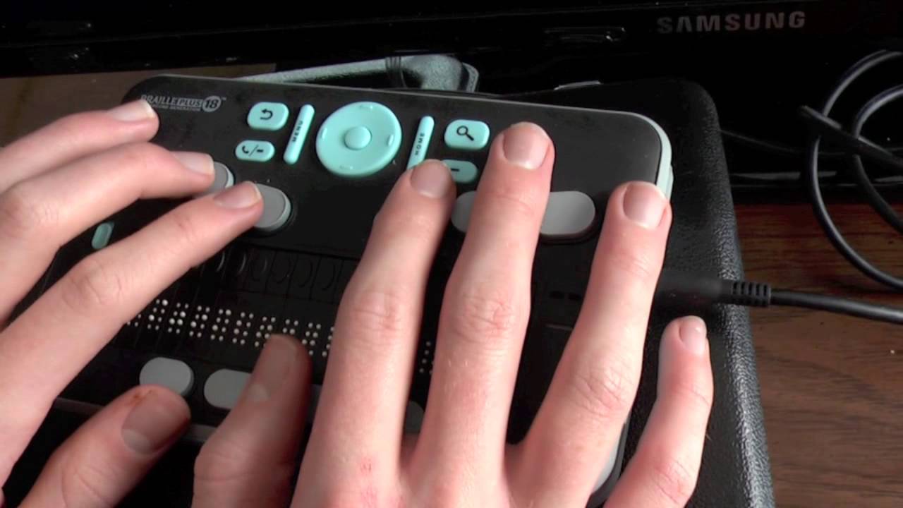 APH Braille Plus 18 - Setting the Date and Time - YouTube