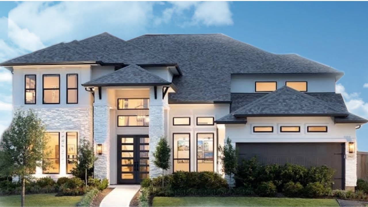 New Model House Tour | Open Concept | Black Accents | J. Patrick Homes ...