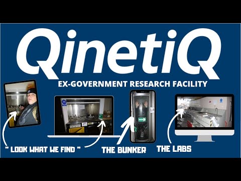 QINETIQ EX-GOVERNMENT RESEARCH FACILITY we go in the labs and the ...