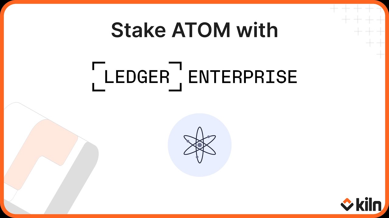 Ledger Enterprise ATOM Staking Flow - YouTube