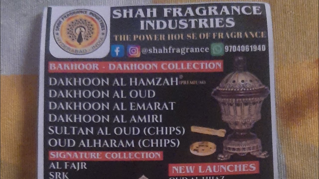 Shah Fragrance Superb Must try - YouTube