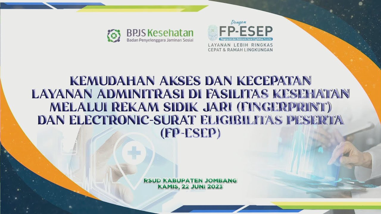 PENGUATAN KOMITMEN IMPLEMENTASI VALIDASI SIDIK JARI DAN ELEKTRONIK SEP (ESEP) - YouTube