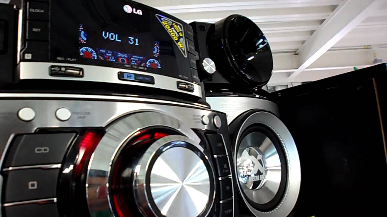 LG CM9520 (5) checando el nuevo LG CM9520 con música de banda 1 - YouTube