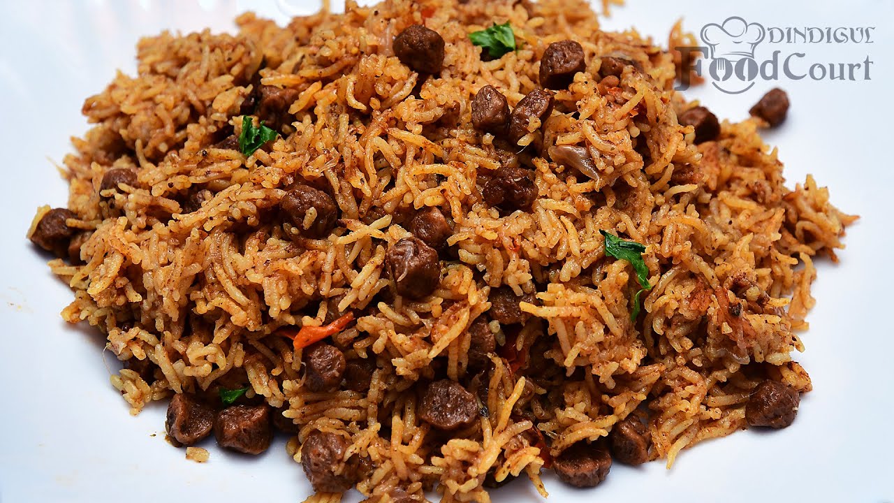 Soya Chunks Biryani/ Soya Biryani Recipe/ Meal Maker Biryani - YouTube