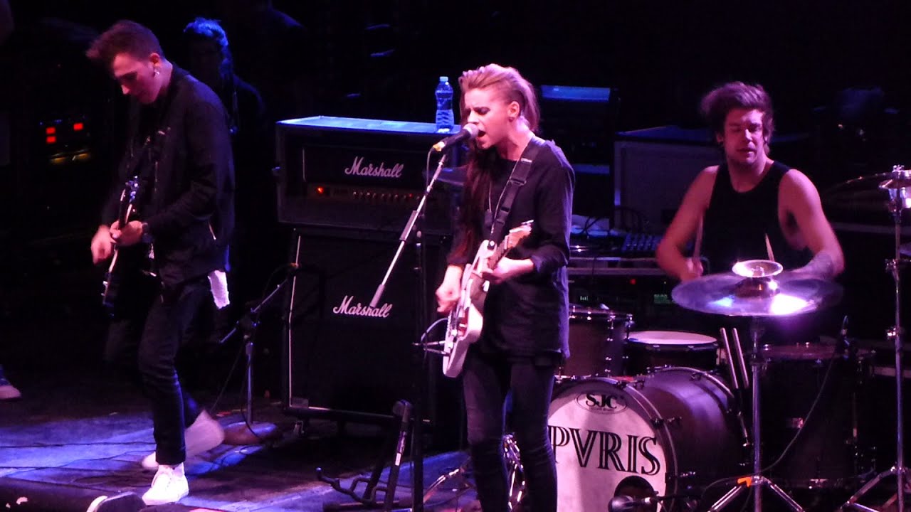PVRIS - Live Electric Factory, Philadelphia, PA, 2/15/2015 1080p HD ...
