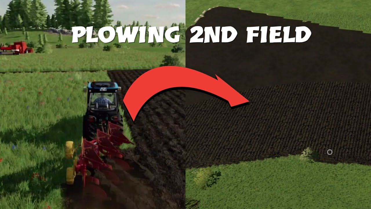 Start From $0 And A Truck Time Lapse EP 09 Farming Simulator 22 Plowing ...