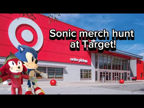 Sonic merch hunt at Target! - Super Sonic + - YouTube