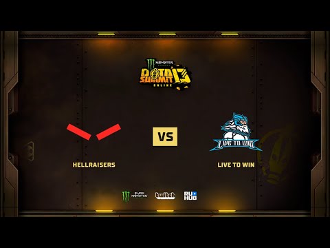 HellRaisers vs Live to Win, Monster Energy DOTA Summit 13: EU, bo3, game 1 [CrystalMay & Lost ...