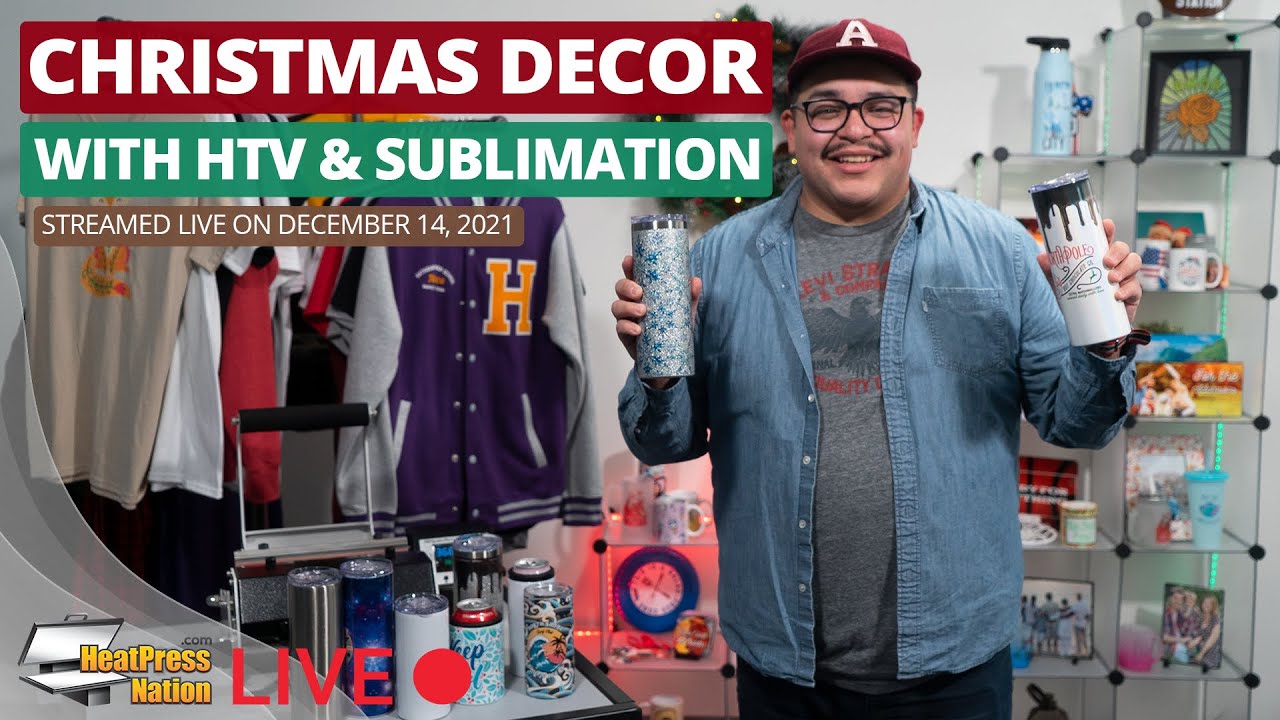Live Project: Holiday Sublimation Drinkware - Introducing Our New ...