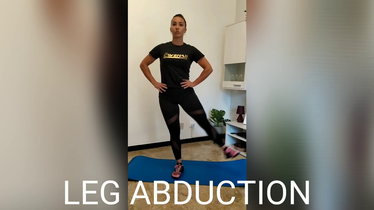 Leg abduction - YouTube