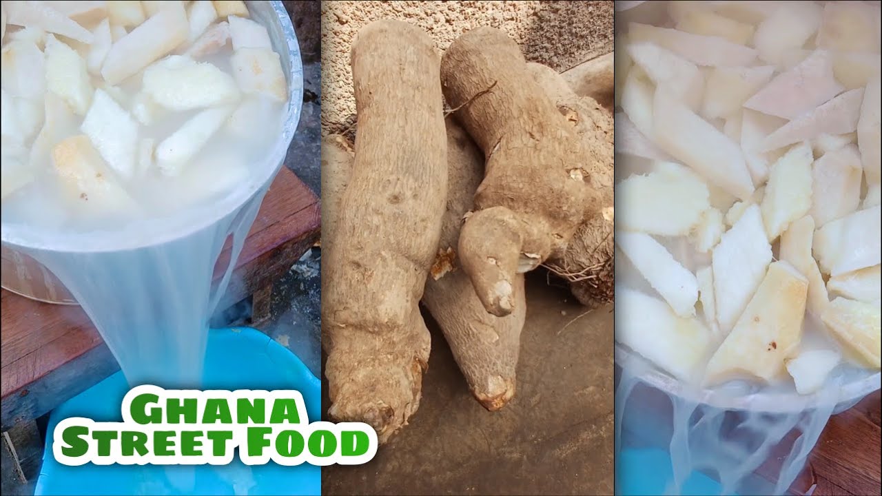 This is the process YAM goes through before it's fully cooked and sold ...