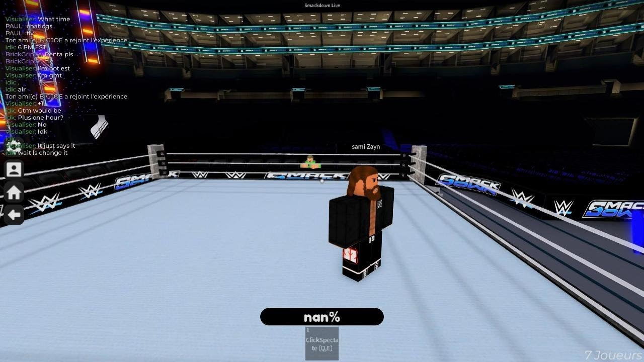 Wwe Roblox Friday NIGHT Smackdown,Highlights Sami and Jacob Full ...