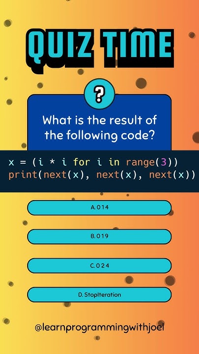 Python Quiz #3 - Can You Answer This? #shorts - YouTube